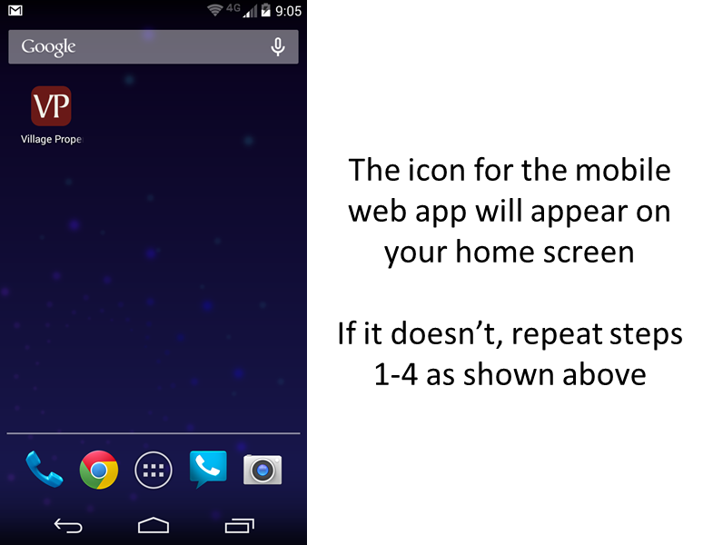 Android tip: How to run your mobile website in "web app" mode